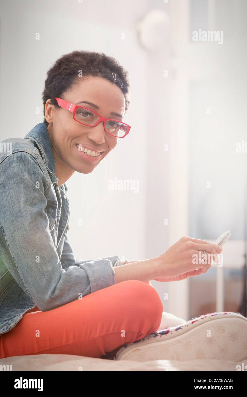 Side view confident woman examining hi-res stock photography and images ...