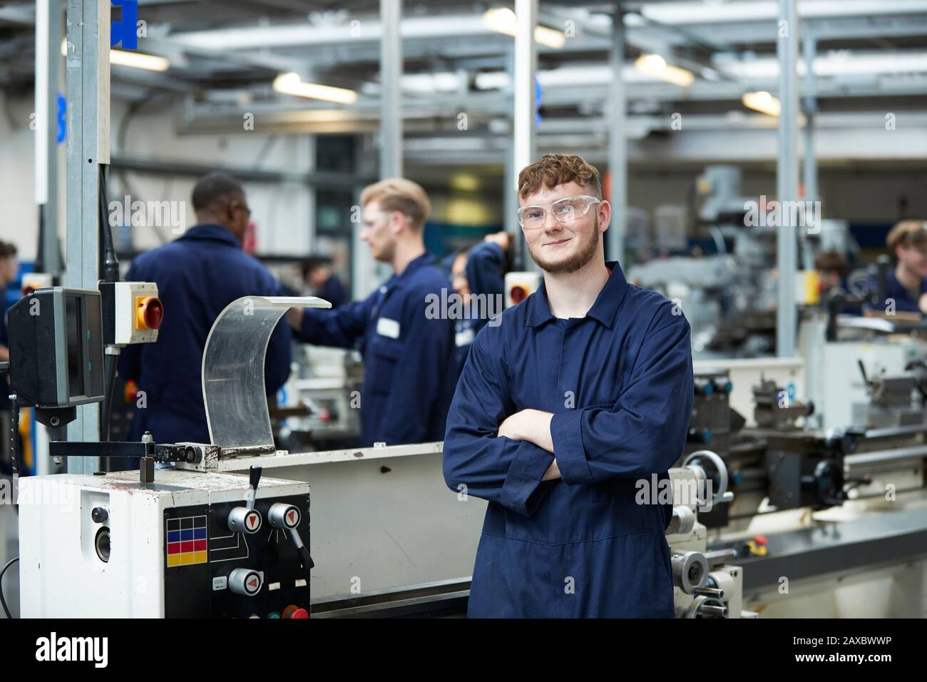 Industrial arts class high school hi-res stock photography and images ...