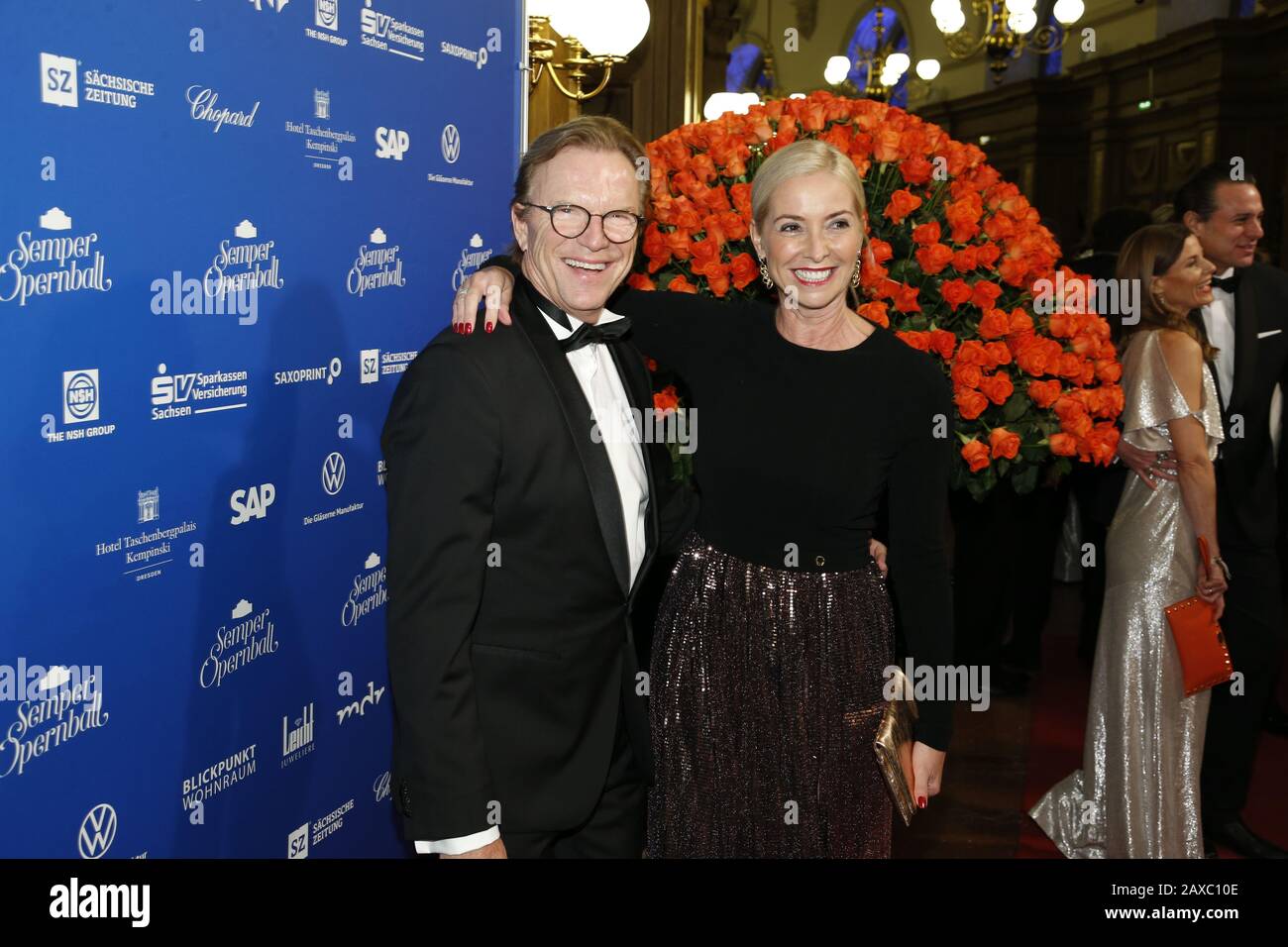 Dresden, Germany. 07th Feb, 2020. Wolfgang Lippert and his wife Gesine ...