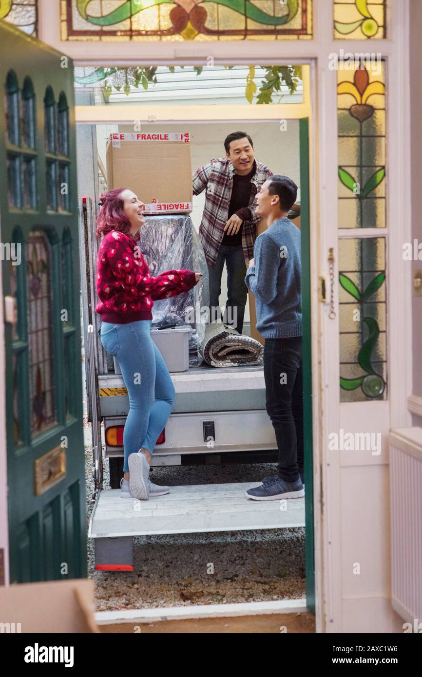 Domestic van hi-res stock photography and images - Alamy