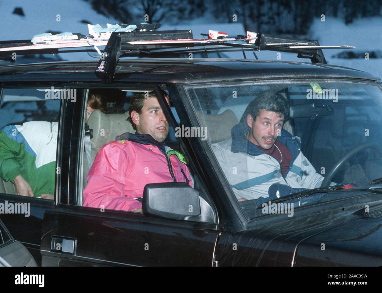 Sarah ferguson andrew car hi-res stock photography and images - Alamy