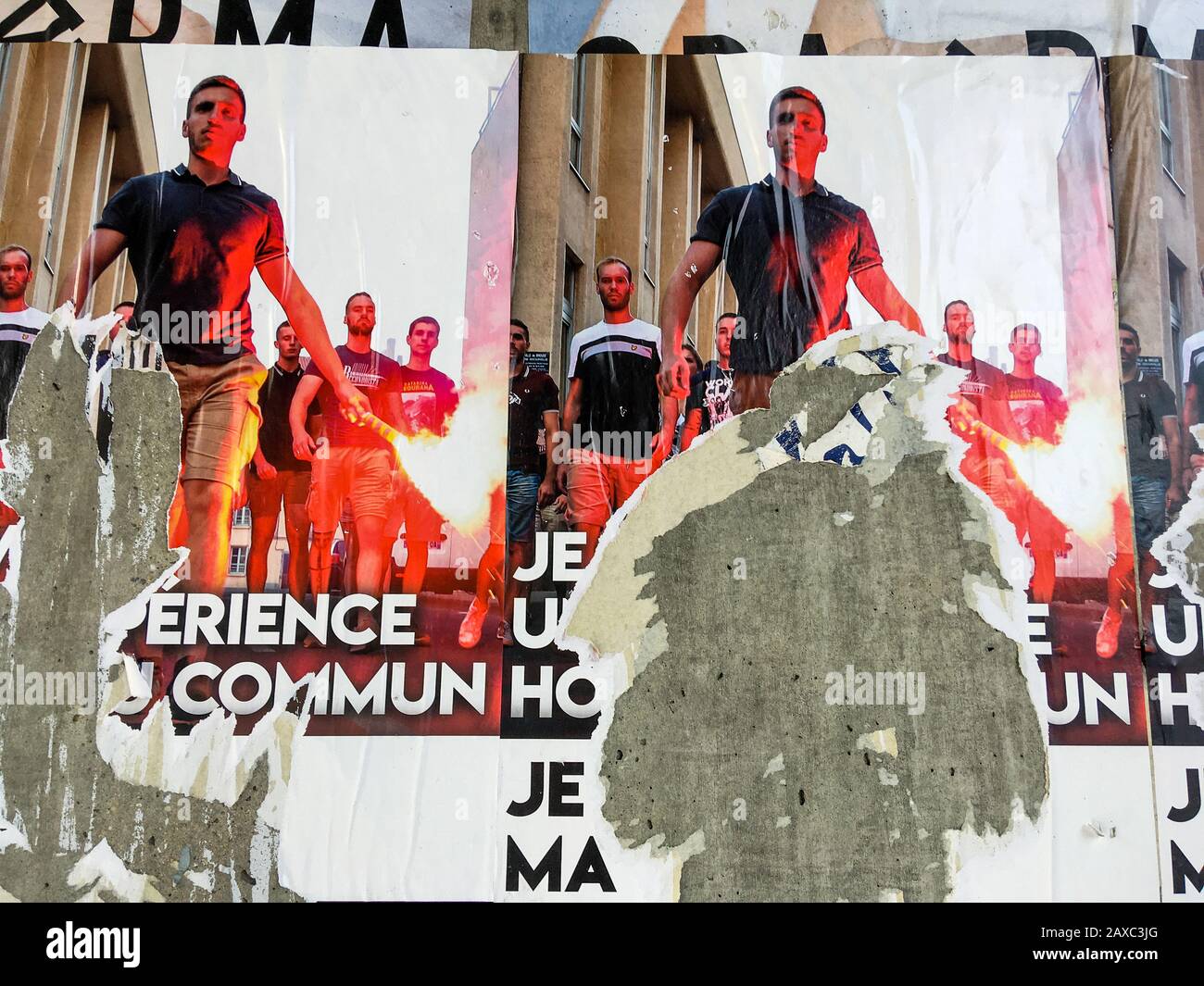 French far right organization hi-res stock photography and images - Alamy