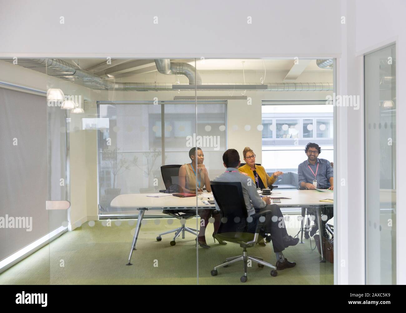 Business people in conference room meeting Stock Photo - Alamy