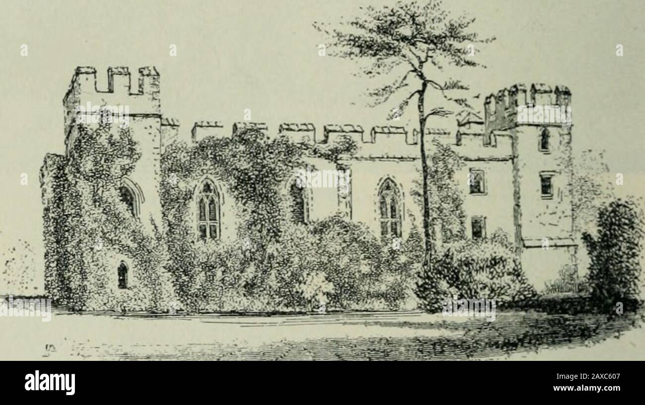The British nation a history / by George MWrong . Nottingham Castle ...