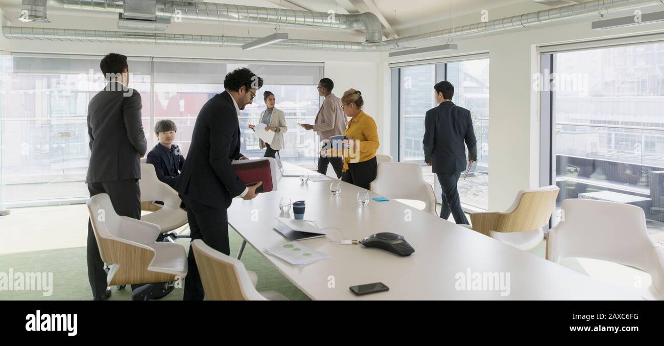 Man Leaving Meeting Room High Resolution Stock Photography and Images ...