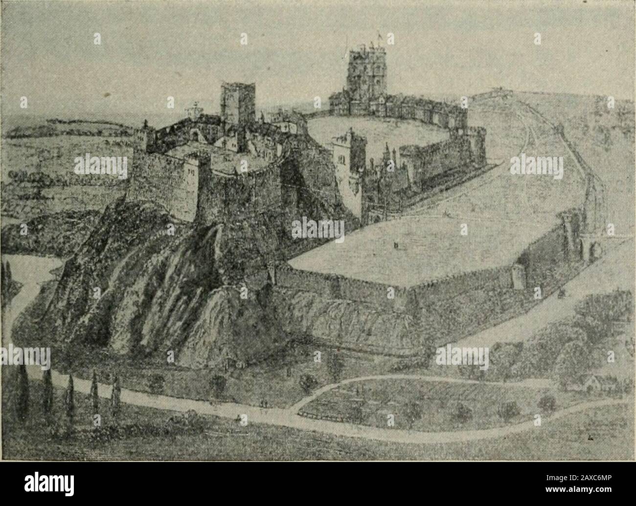 The British nation a history / by George MWrong . Berkeley Castle i ...