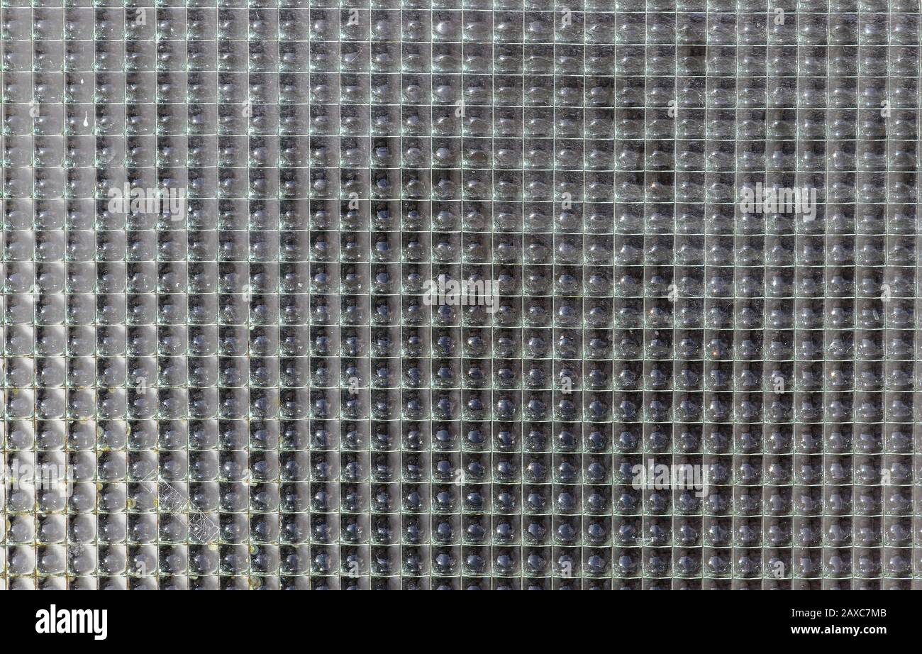 Beautiful glass block texture showing the surface in a close up view ...