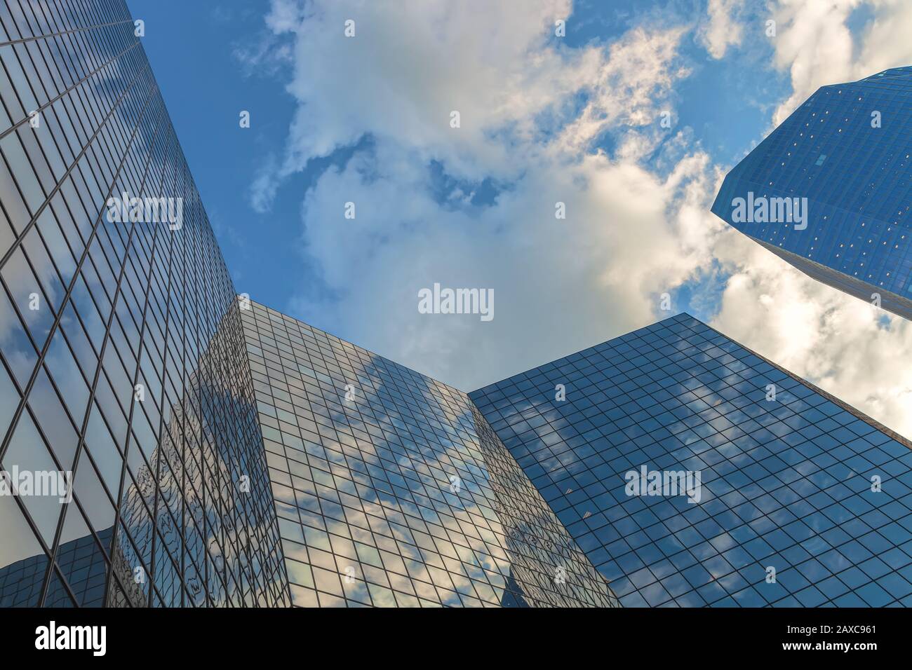 Architectural structures in Downtown Calgary, Alberta, Canada Stock ...