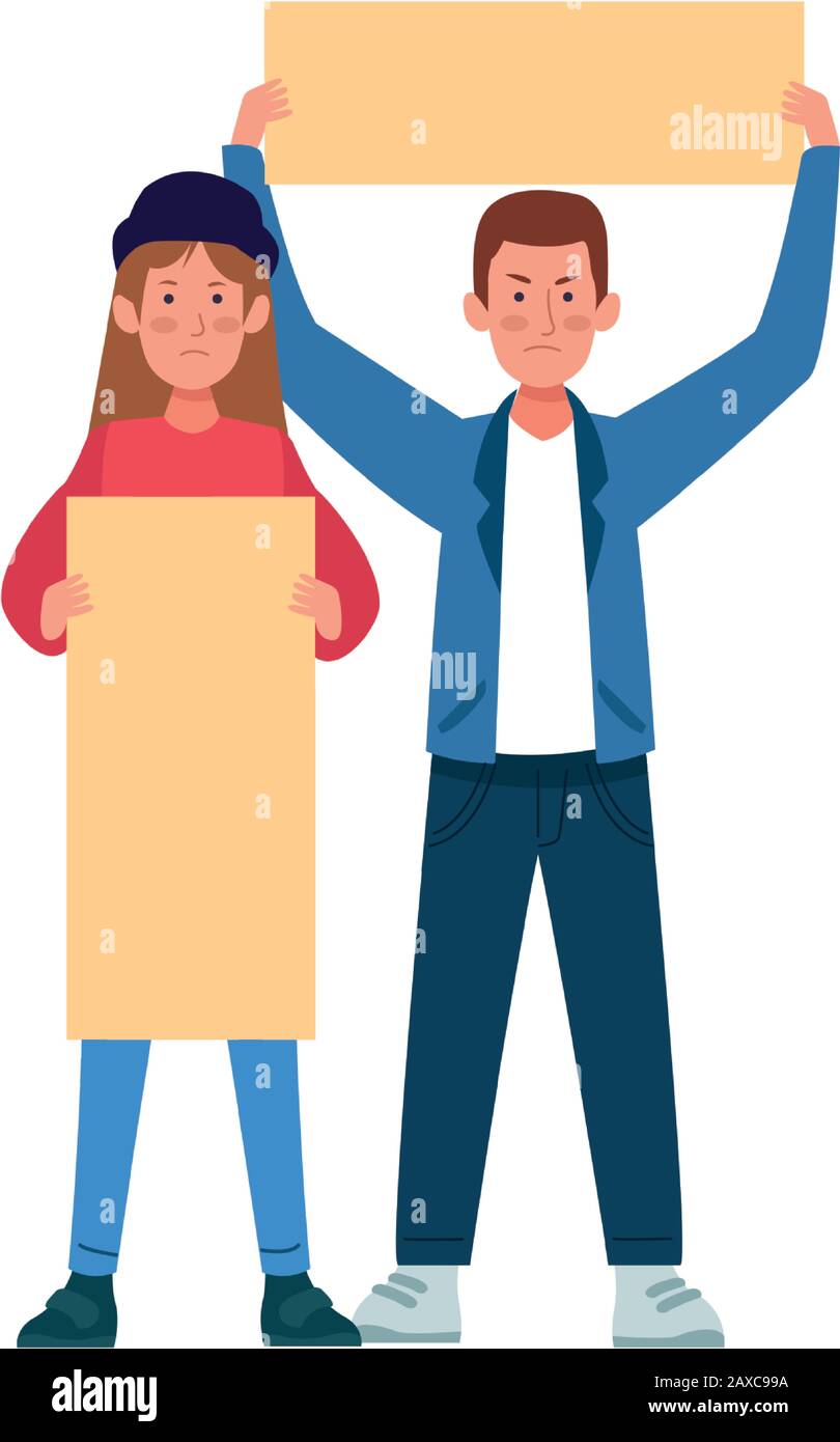 Girl boy holding business Cut Out Stock Images & Pictures - Alamy