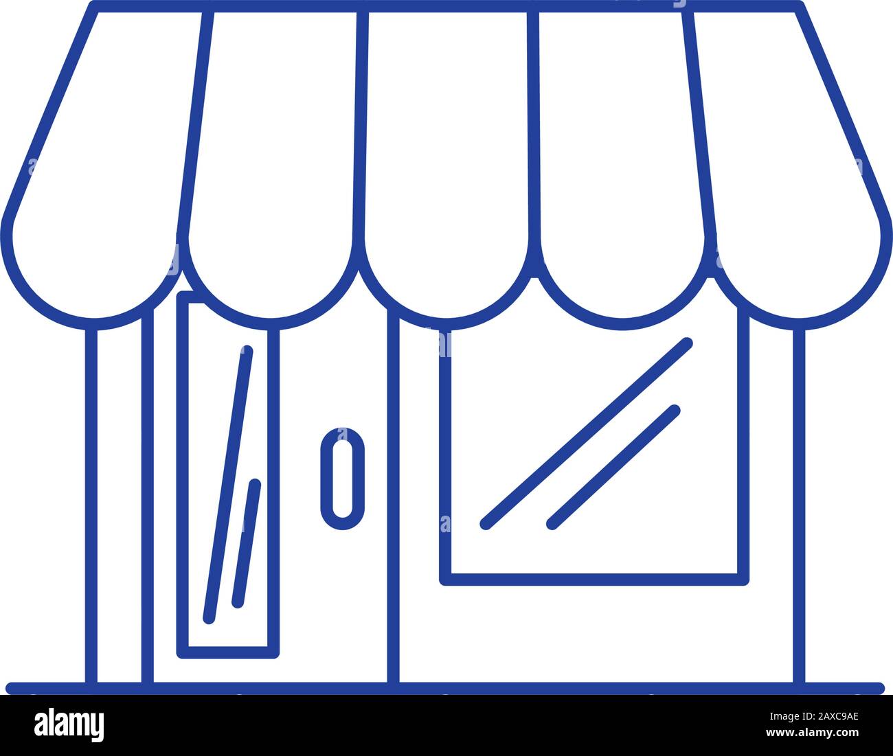store facade structure isolated icon Stock Vector Image & Art - Alamy