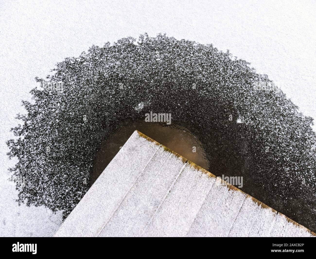 abstract black and white texture of snow and ice Stock Photo - Alamy