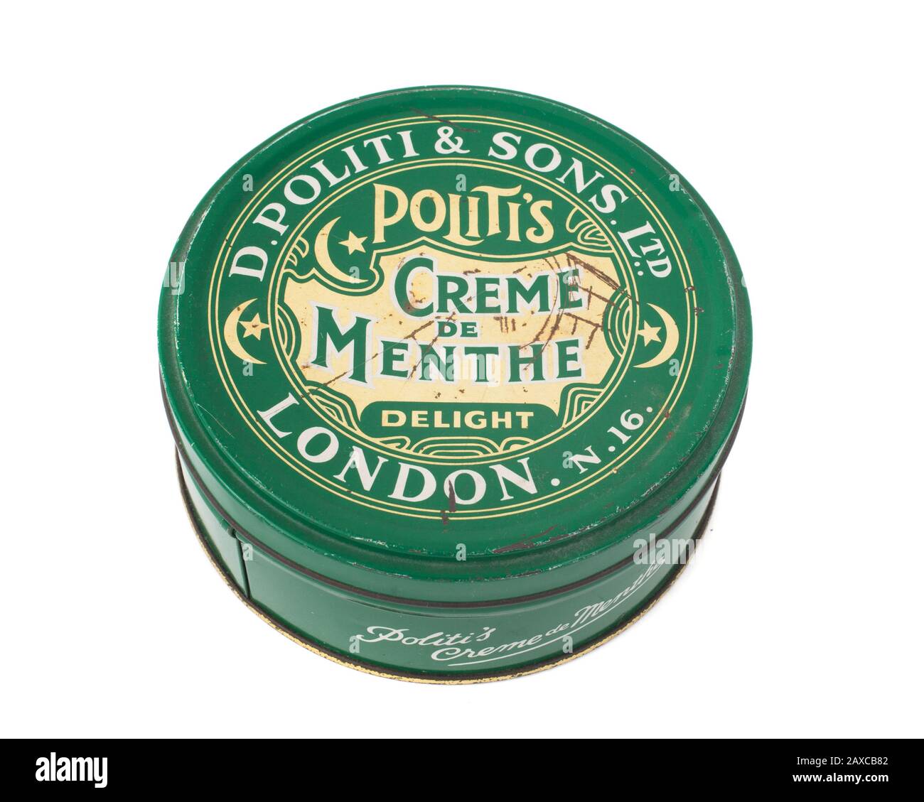 Old sweet tin hi-res stock photography and images - Alamy