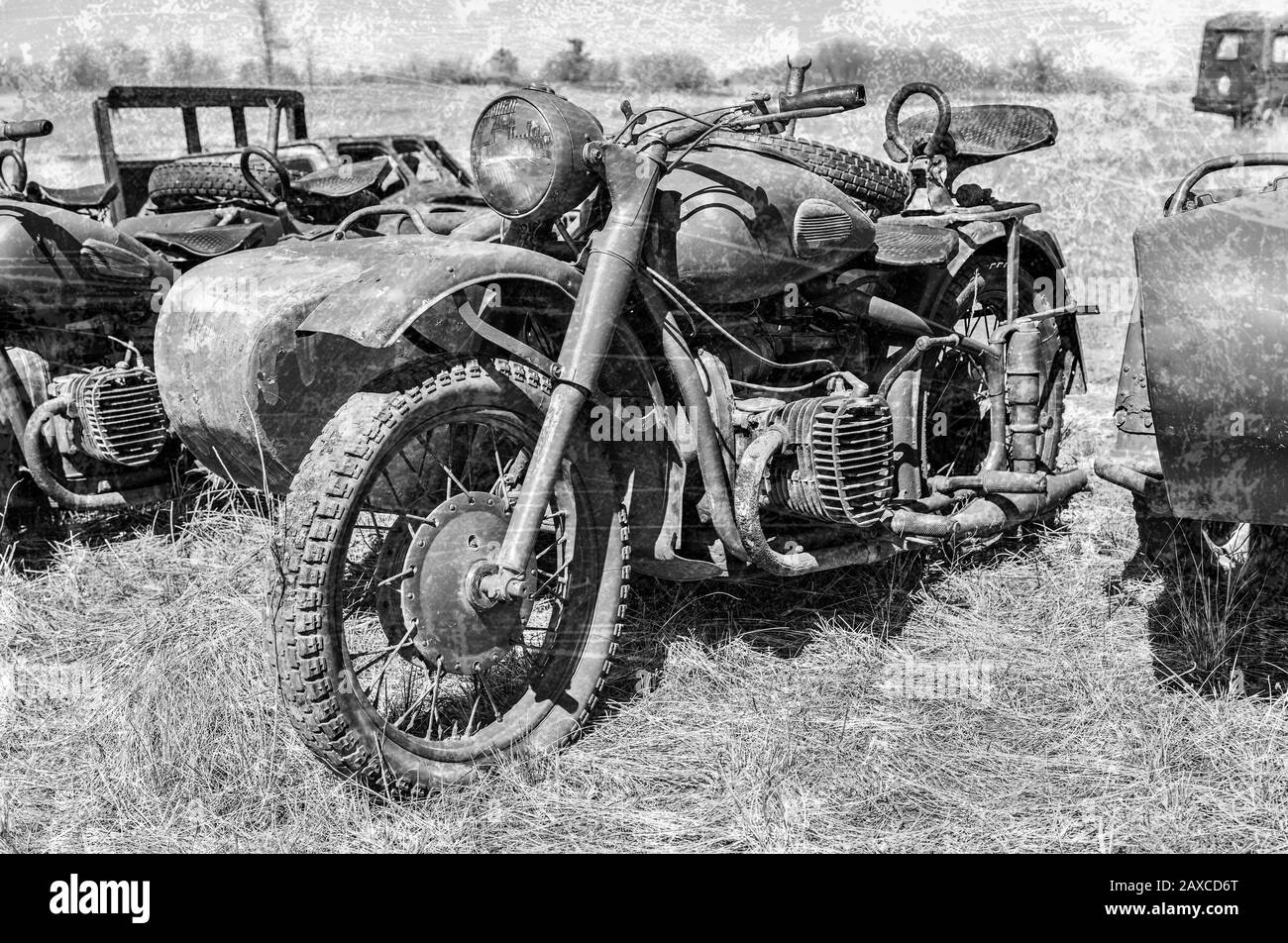 Motorcycle bike soviet russia hi-res stock photography and images - Alamy