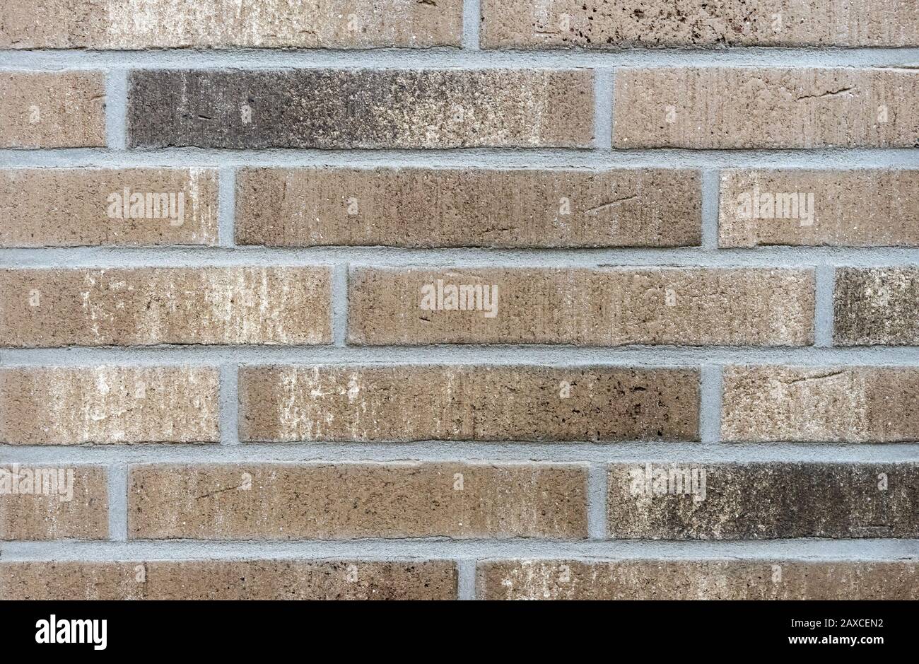 Brick wall from of long bricks. Background and texture of brickwork ...