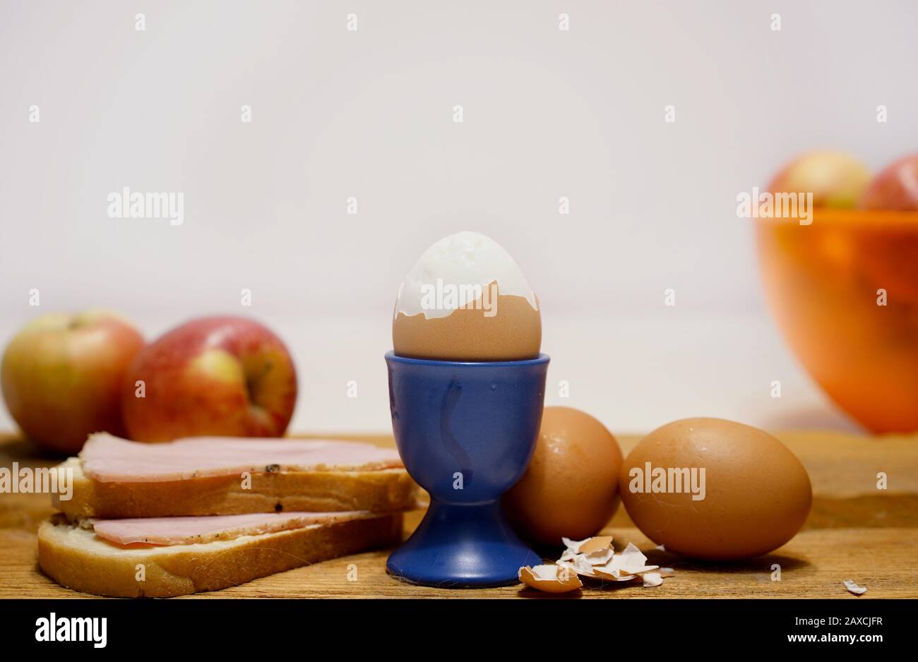 Apples and eggs hi-res stock photography and images - Alamy
