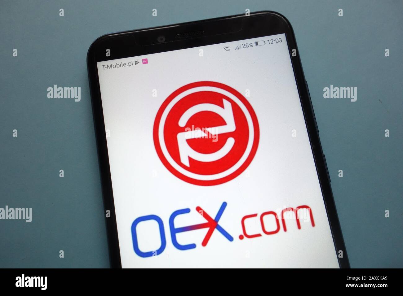 Oex logo hi-res stock photography and images - Alamy
