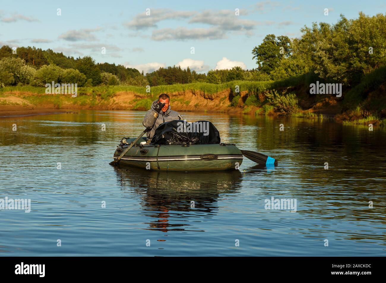 Russian fishing boat hi-res stock photography and images - Alamy