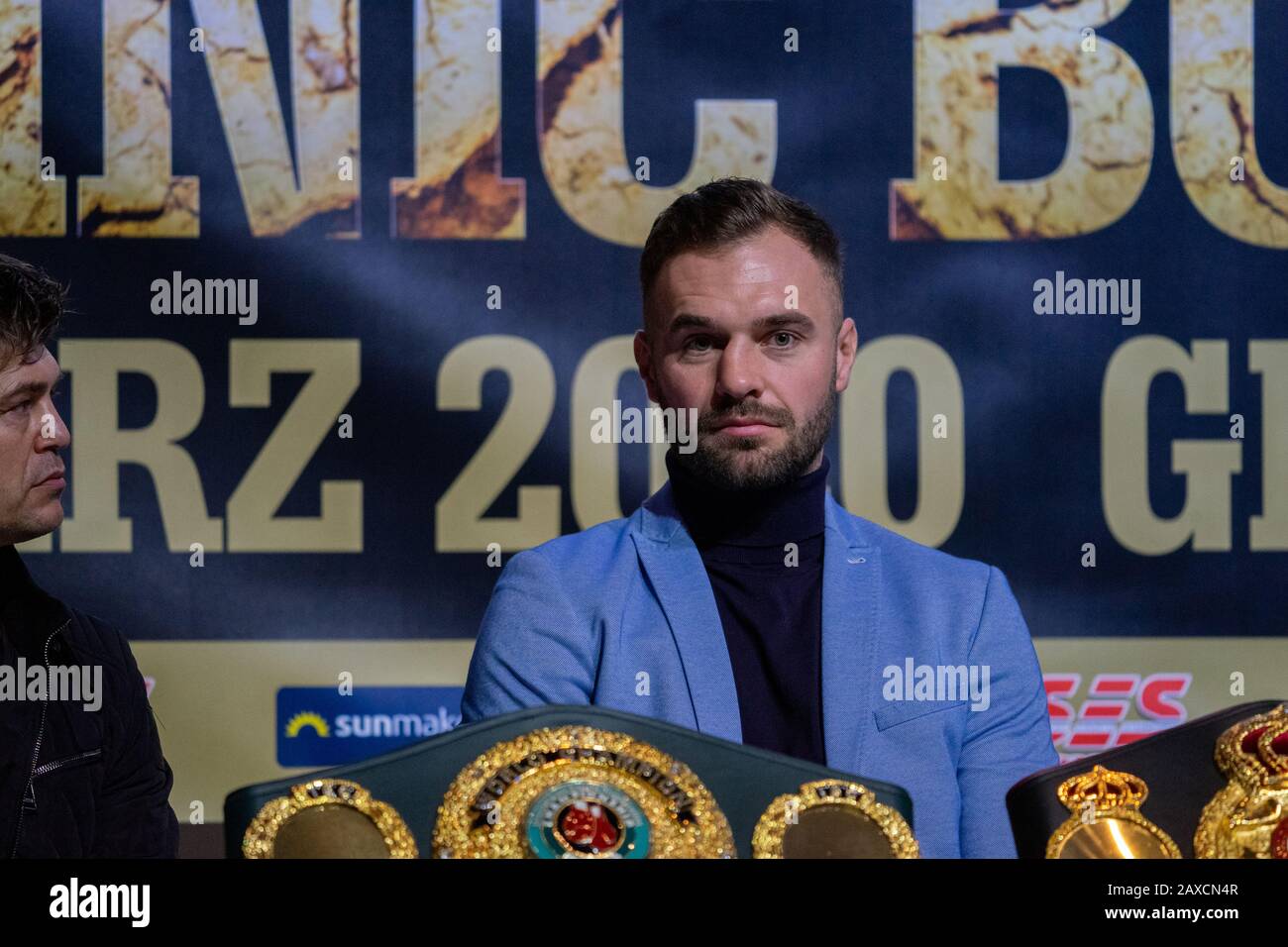 Boxen; Dirk Dzemski; Dominic Bösel; Magdeburg; Presse; Pressekonferenz ...