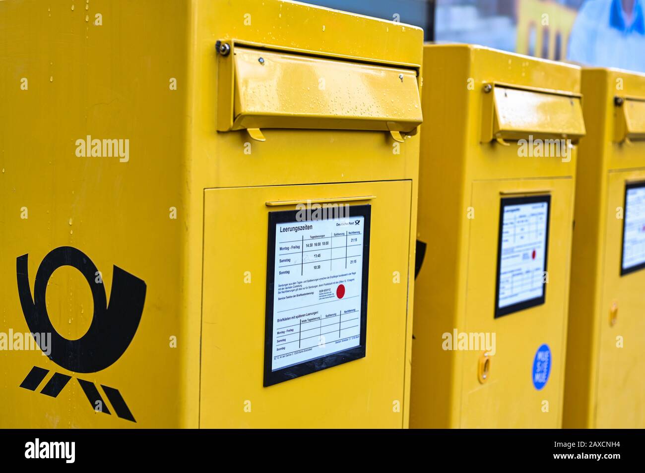 Postage Stamp Germany Deutsche Post High Resolution Stock Photography ...