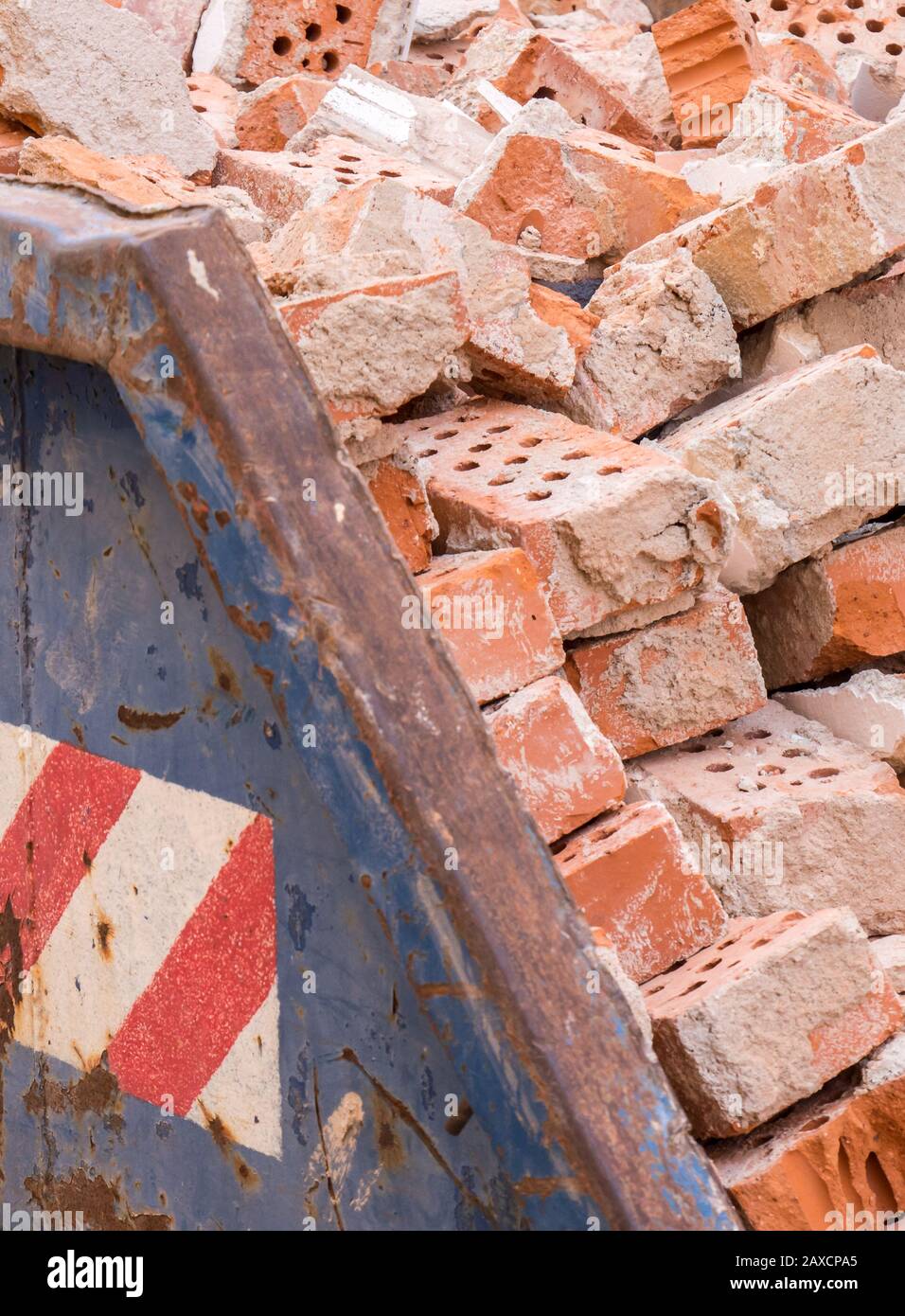 Building rubble containers hi-res stock photography and images - Alamy