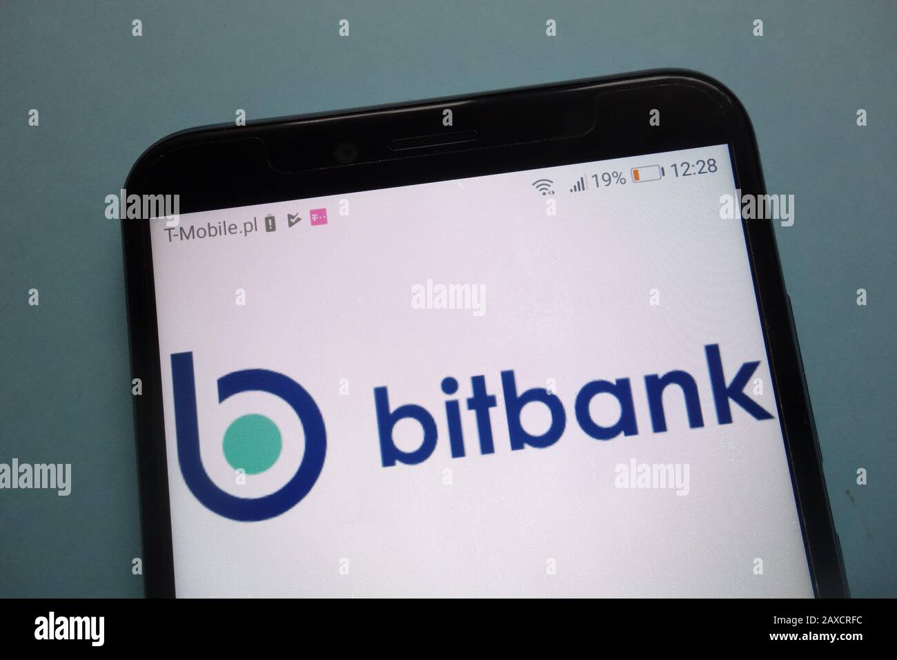 Bitbank cryptocurrency exchange logo on smartphone Stock Photo - Alamy