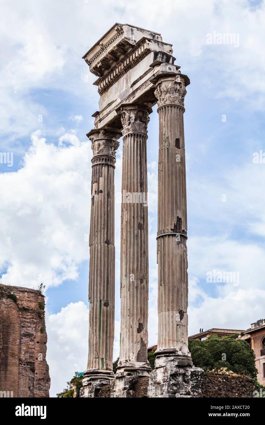 Castor And Pollux Temple