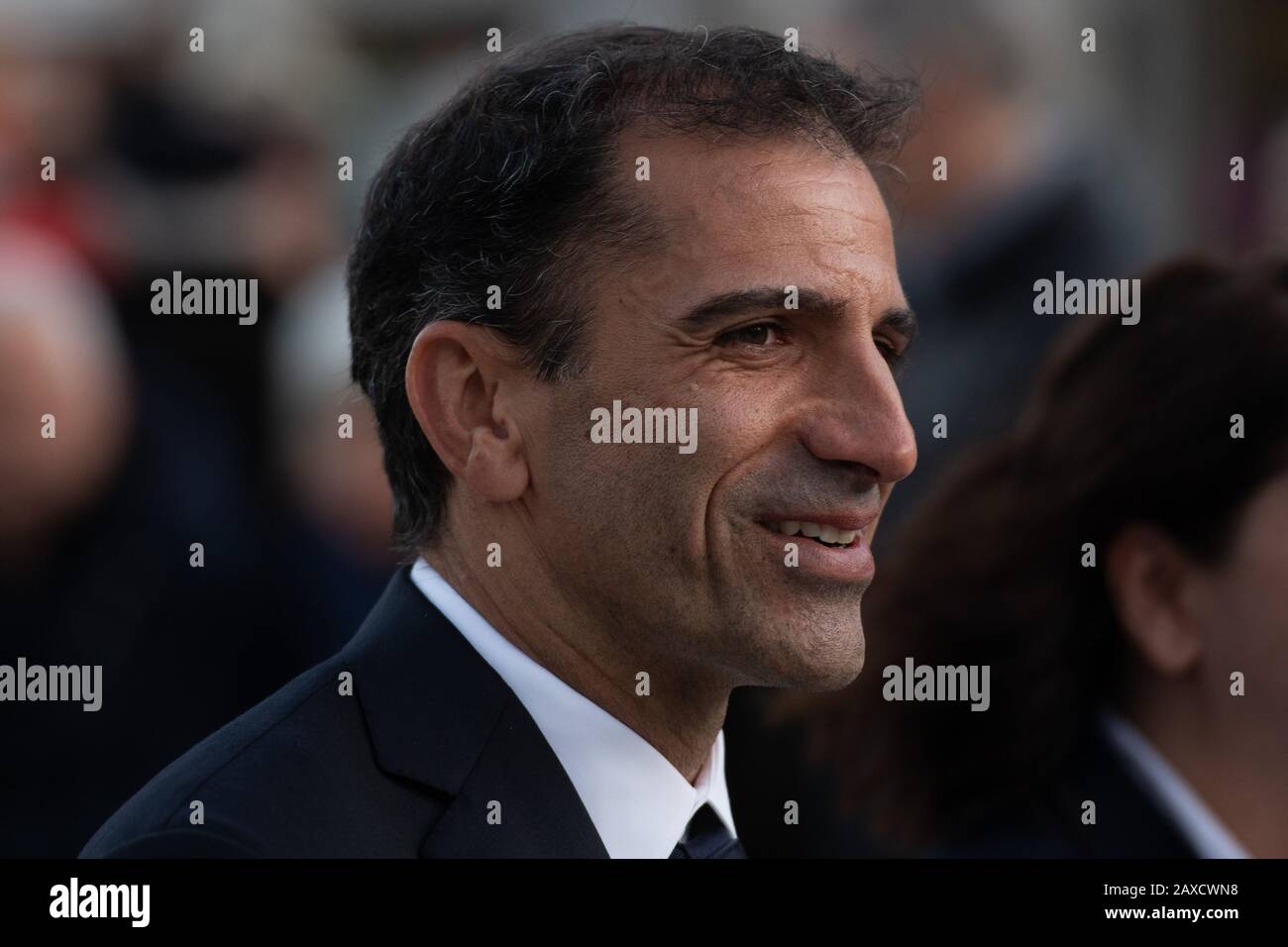 Marc Gené, driver and tester for Scuderia Ferrari, before presentation ...