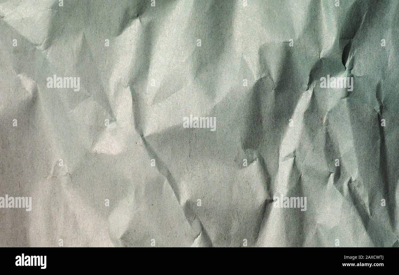 green crinkled paper texture useful as a background Stock Photo - Alamy