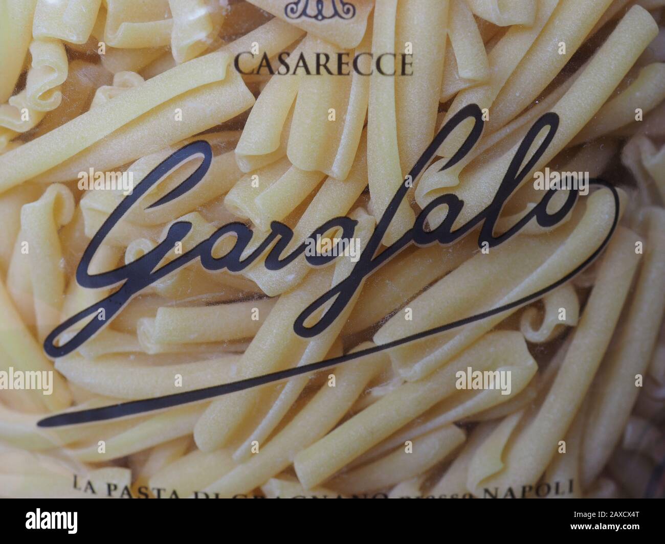 NAPLES, ITALY - CIRCA JANUARY 2020: Garofalo pasta packet Stock Photo ...