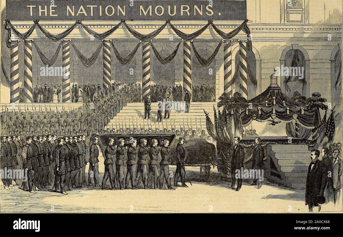 The assassination of Abraham Lincoln . PRESIDENT LINCOLNS FUNERAL ...