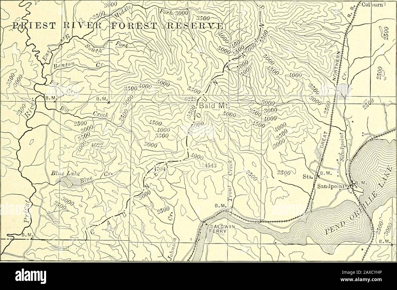 Forest physiography; physiography of the United States and principles ...