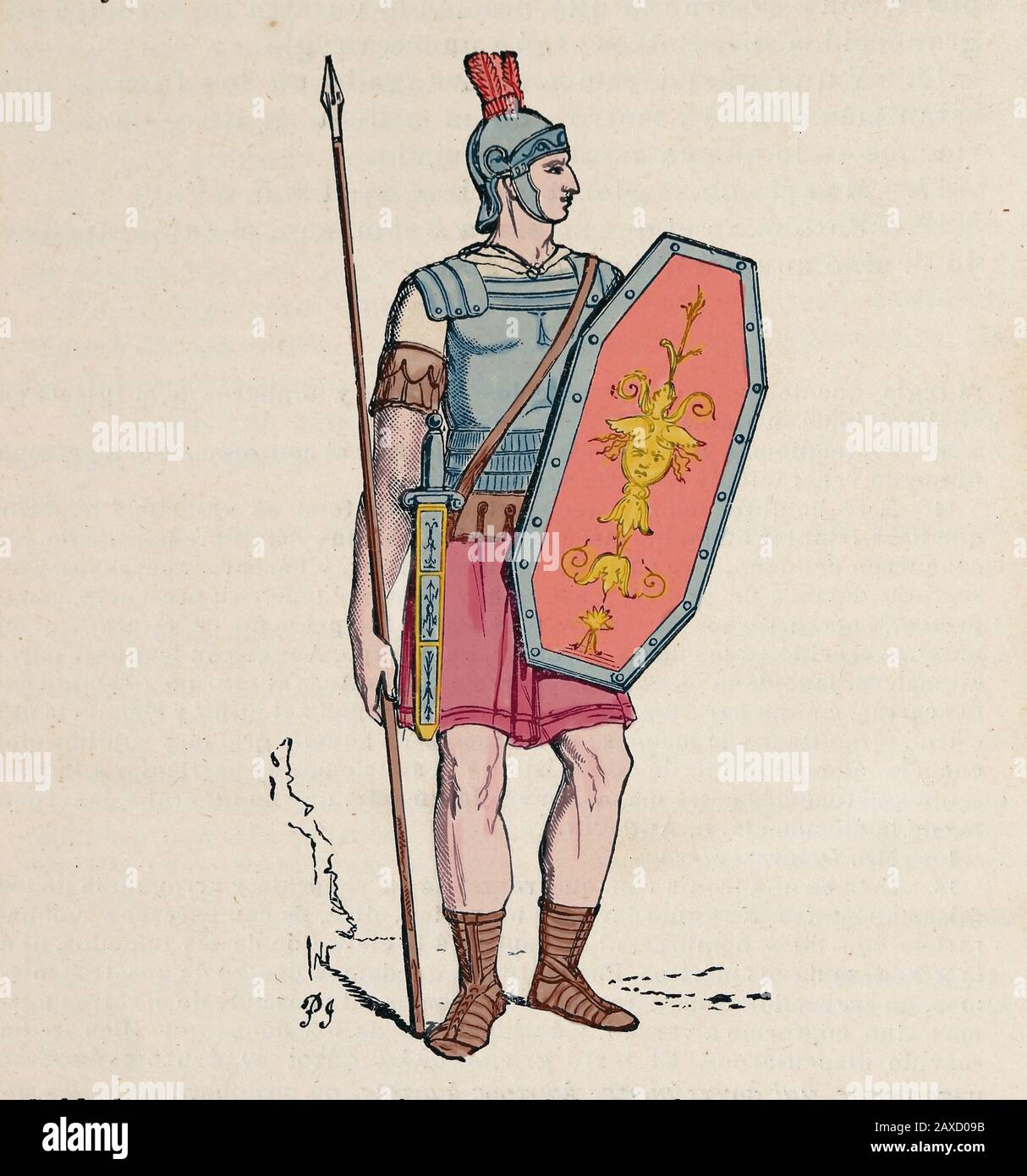 Roman military uniform hi-res stock photography and images - Alamy
