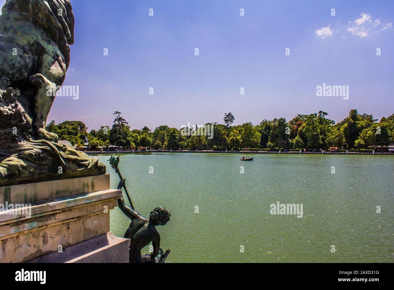 Estanque Grande del Retiro Stock Photo - Alamy