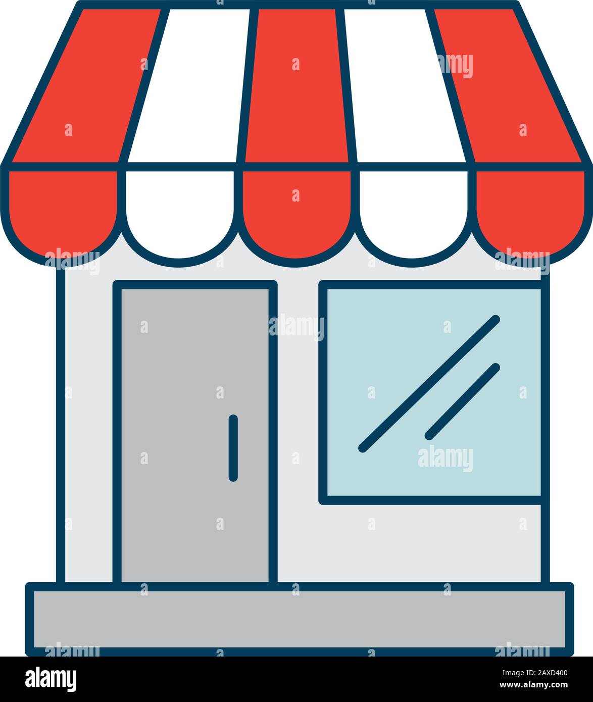 store facade structure isolated icon Stock Vector Image & Art - Alamy