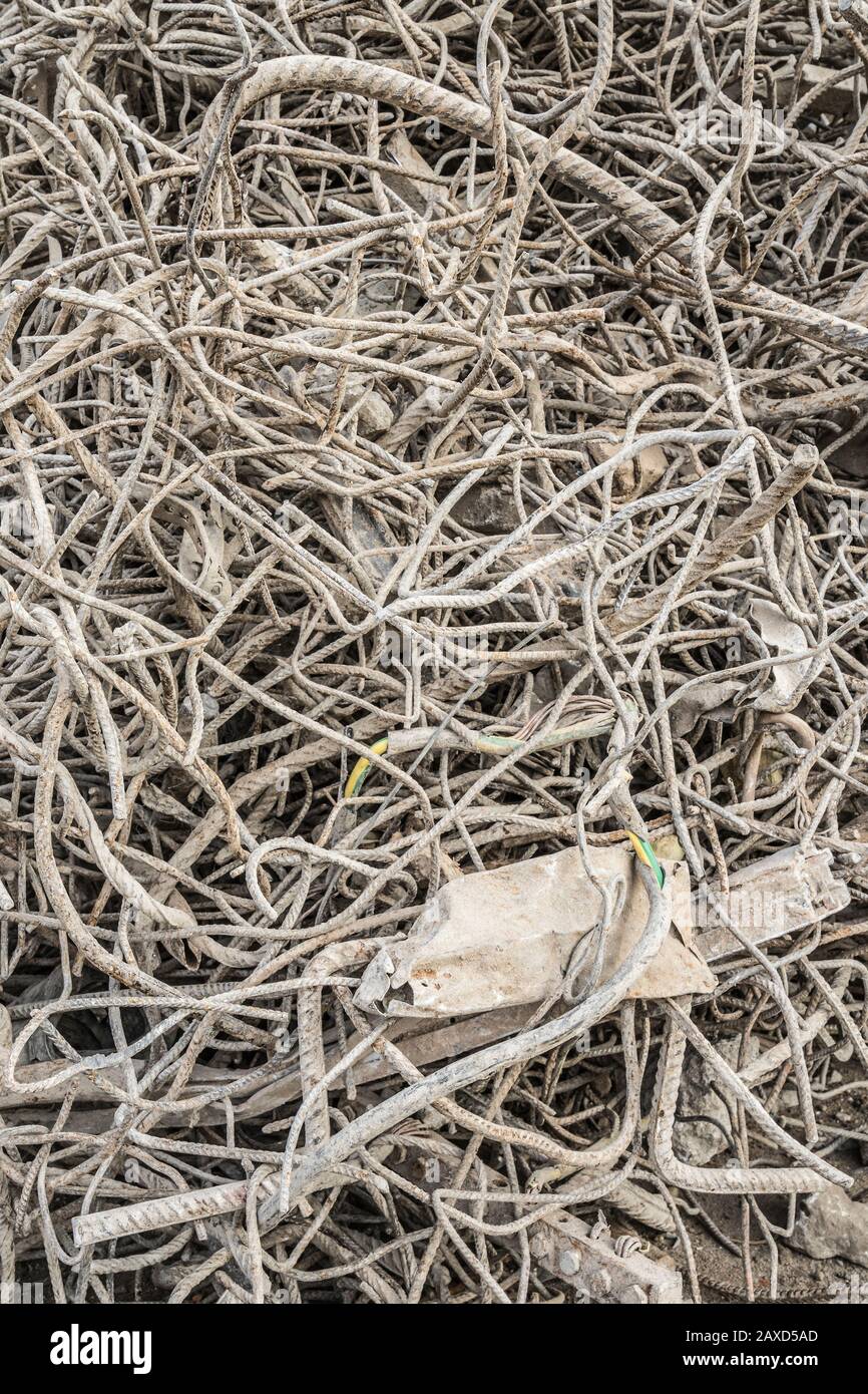 Scrap metal background Stock Photo - Alamy