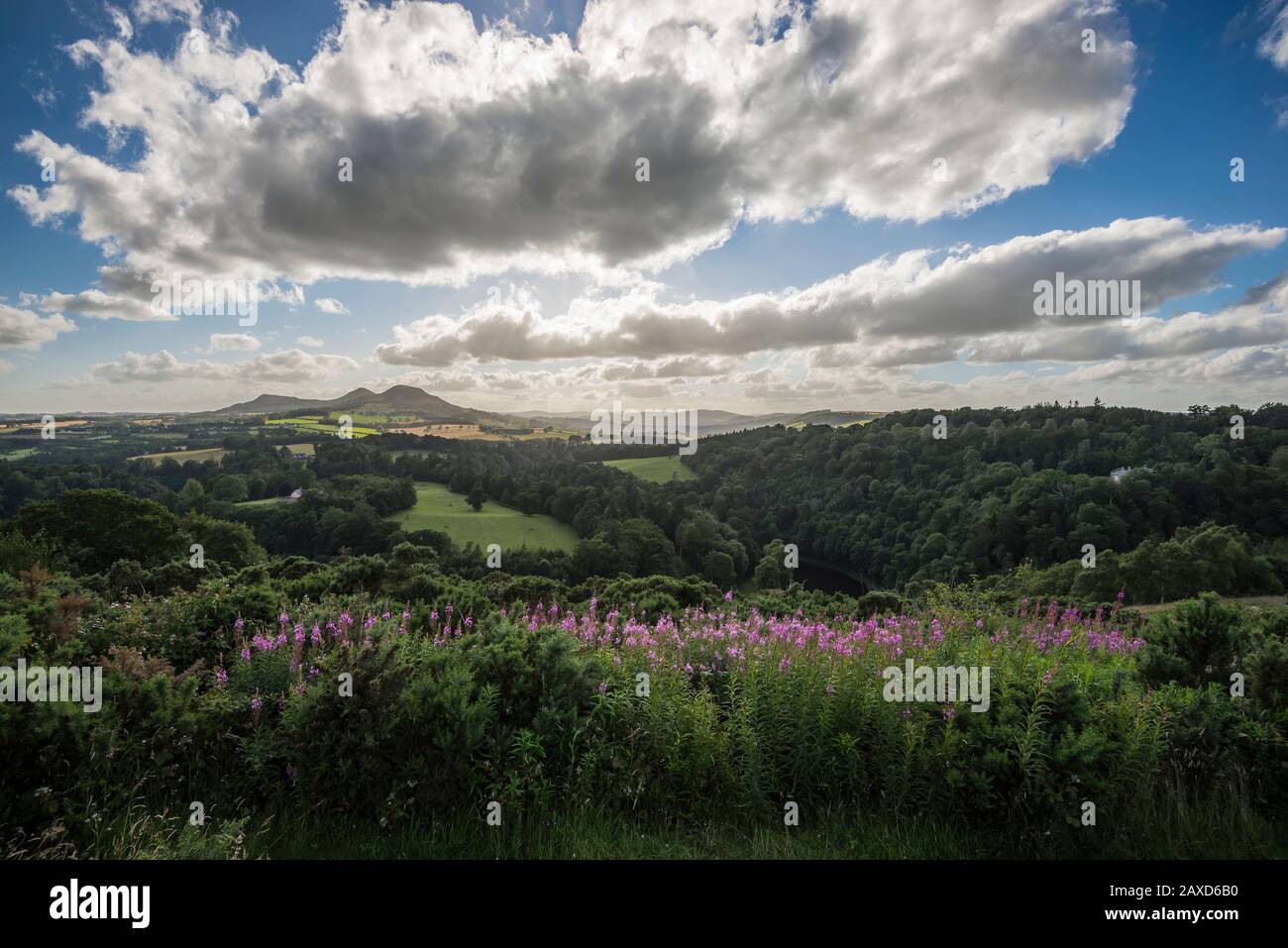 Scott's view scotland sunset hi-res stock photography and images - Alamy
