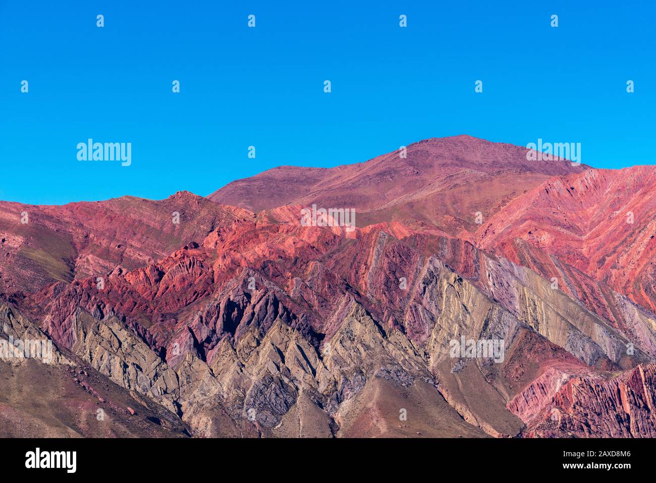 Cerro de 14 Colores, or Mountains of 14 Colours, Valley of Humahuaca ...