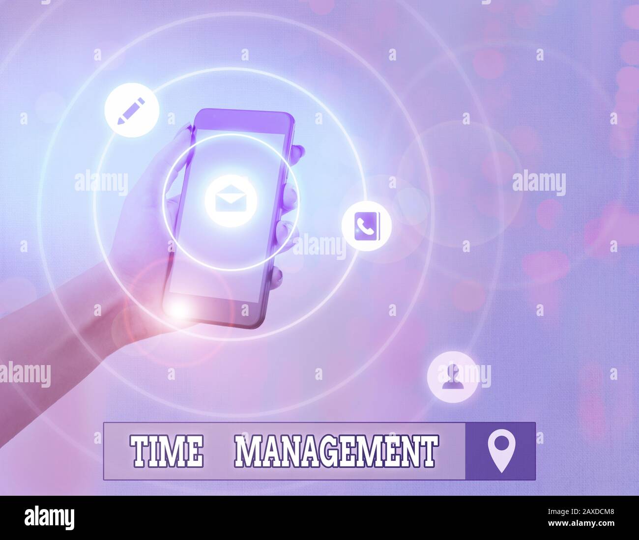 Word writing text Time Management. Business photo showcasing the ...