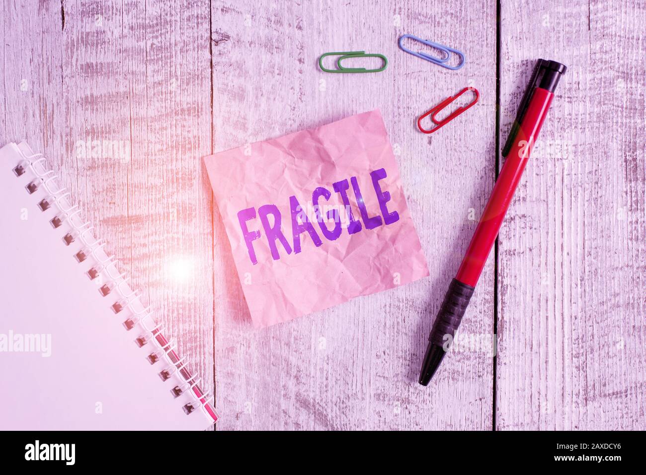 Word writing text Fragile. Business photo showcasing Breakable Handle ...