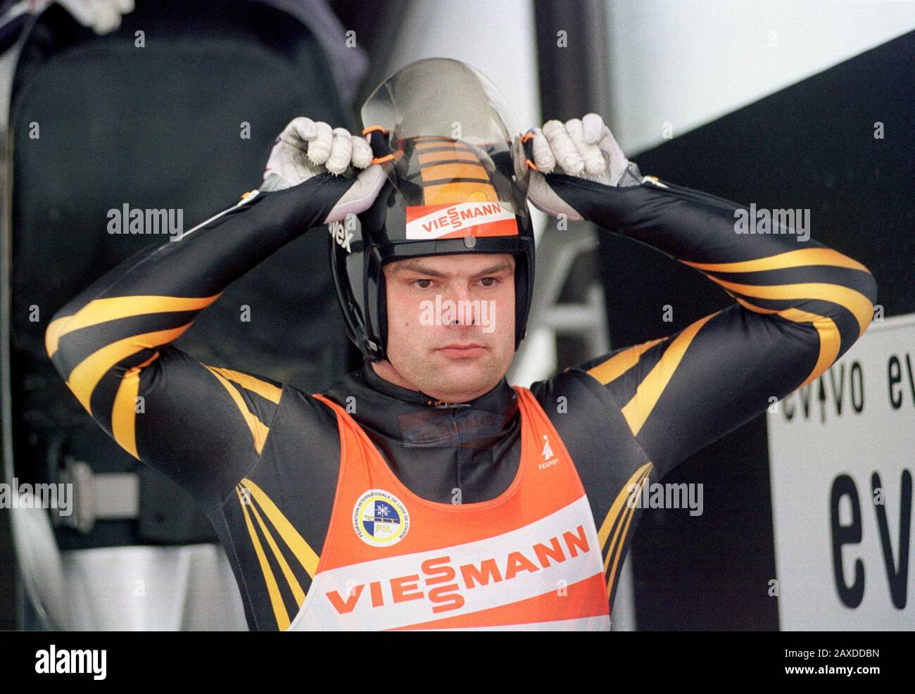 Winterberg Germany 12.1.2000, Luge: European Championships, Karsten ...