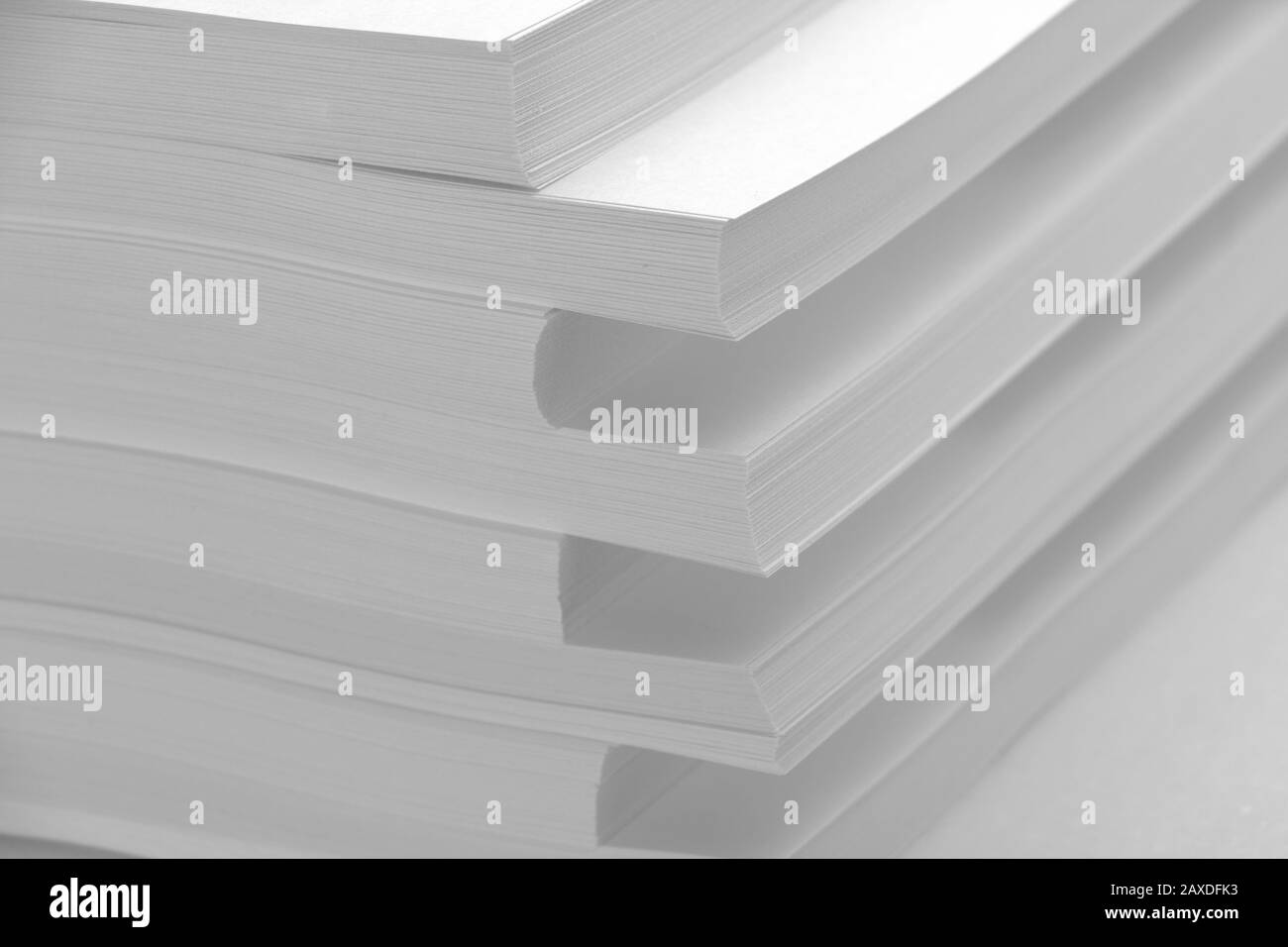 Stack documents Black and White Stock Photos & Images - Alamy