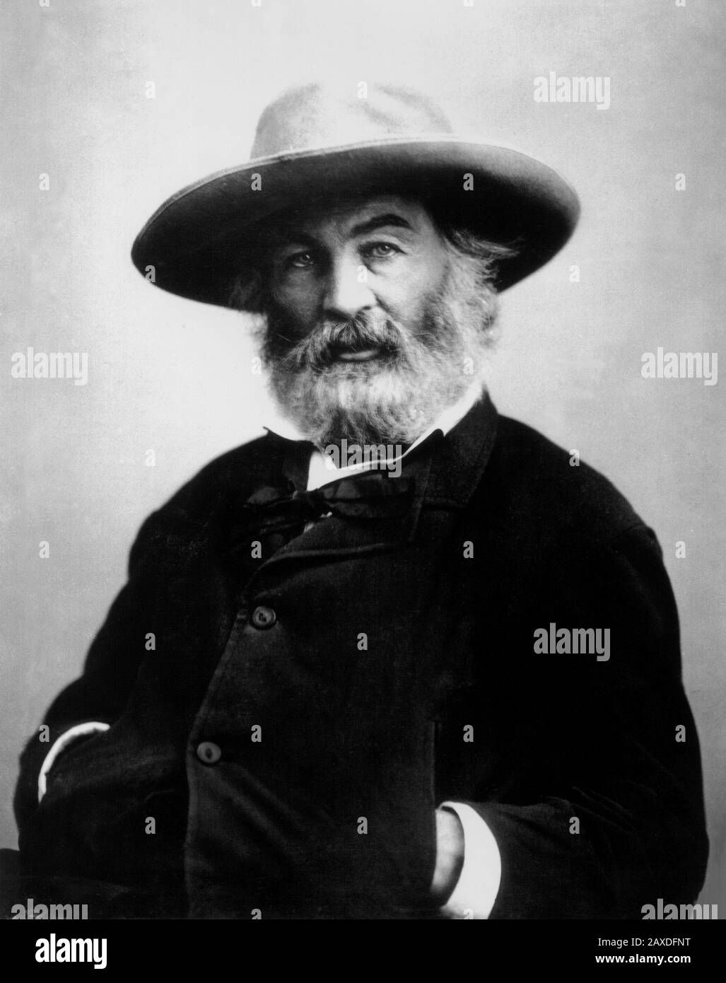 1890 c., USA : The most celebrated U.S.A. poet WALTER WHITMAN ( 1819 ...
