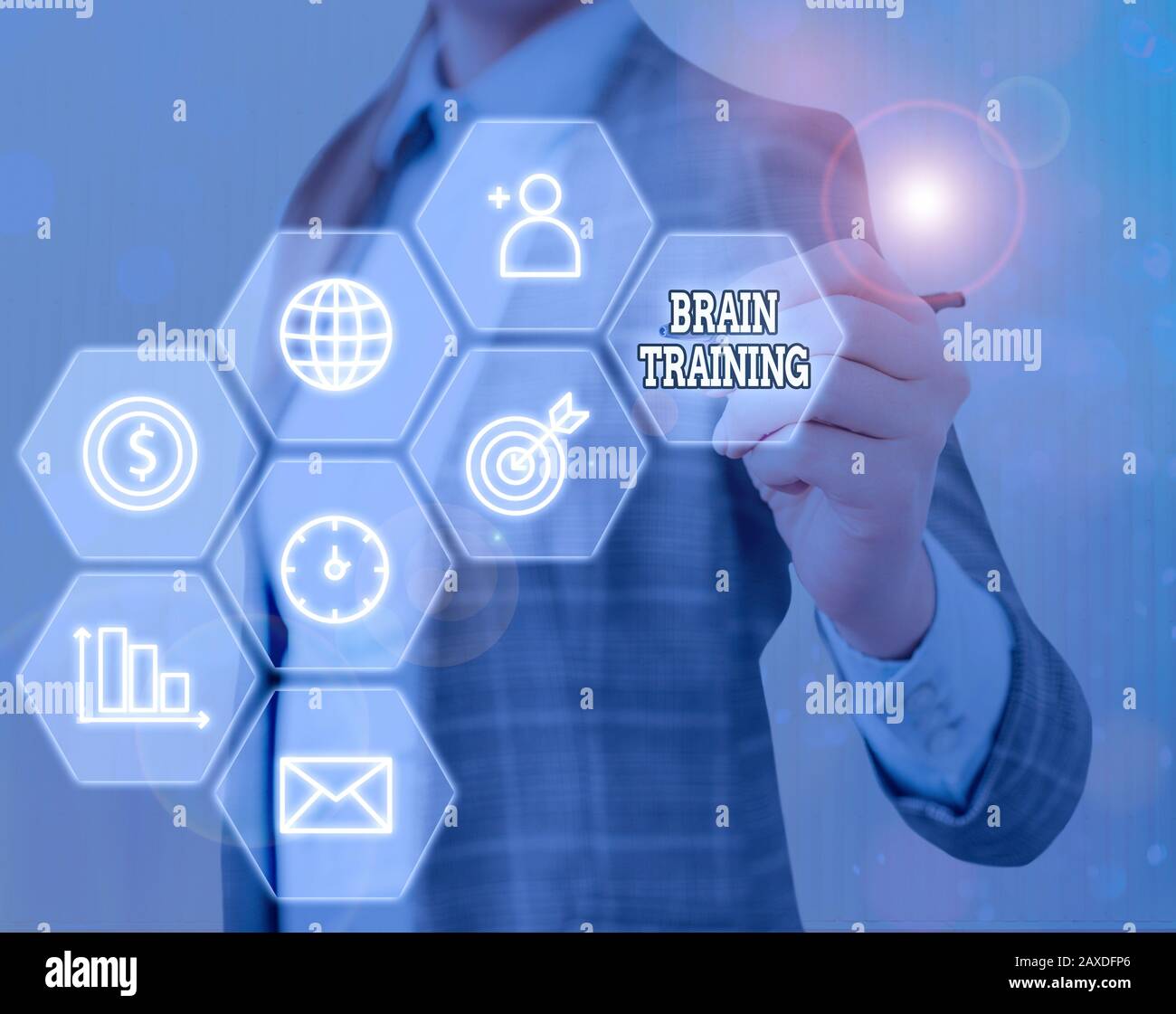Word writing text Brain Training. Business photo showcasing mental ...