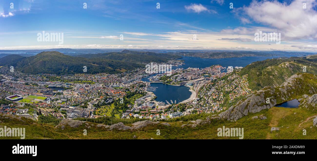 Bergen panorama hi-res stock photography and images - Alamy