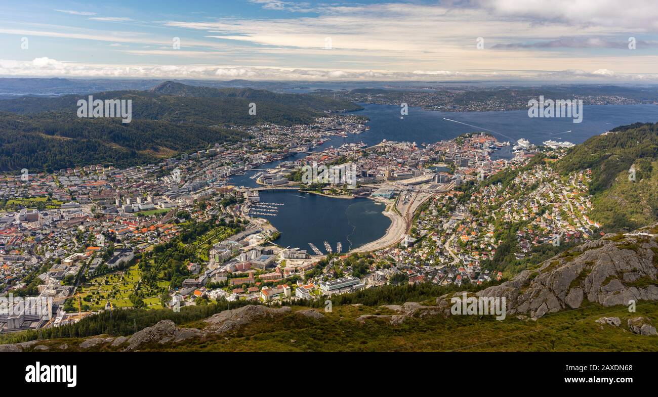 Bergen panorama hi-res stock photography and images - Alamy