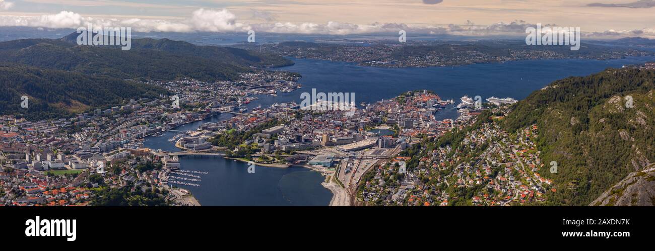 Bergen panorama hi-res stock photography and images - Alamy