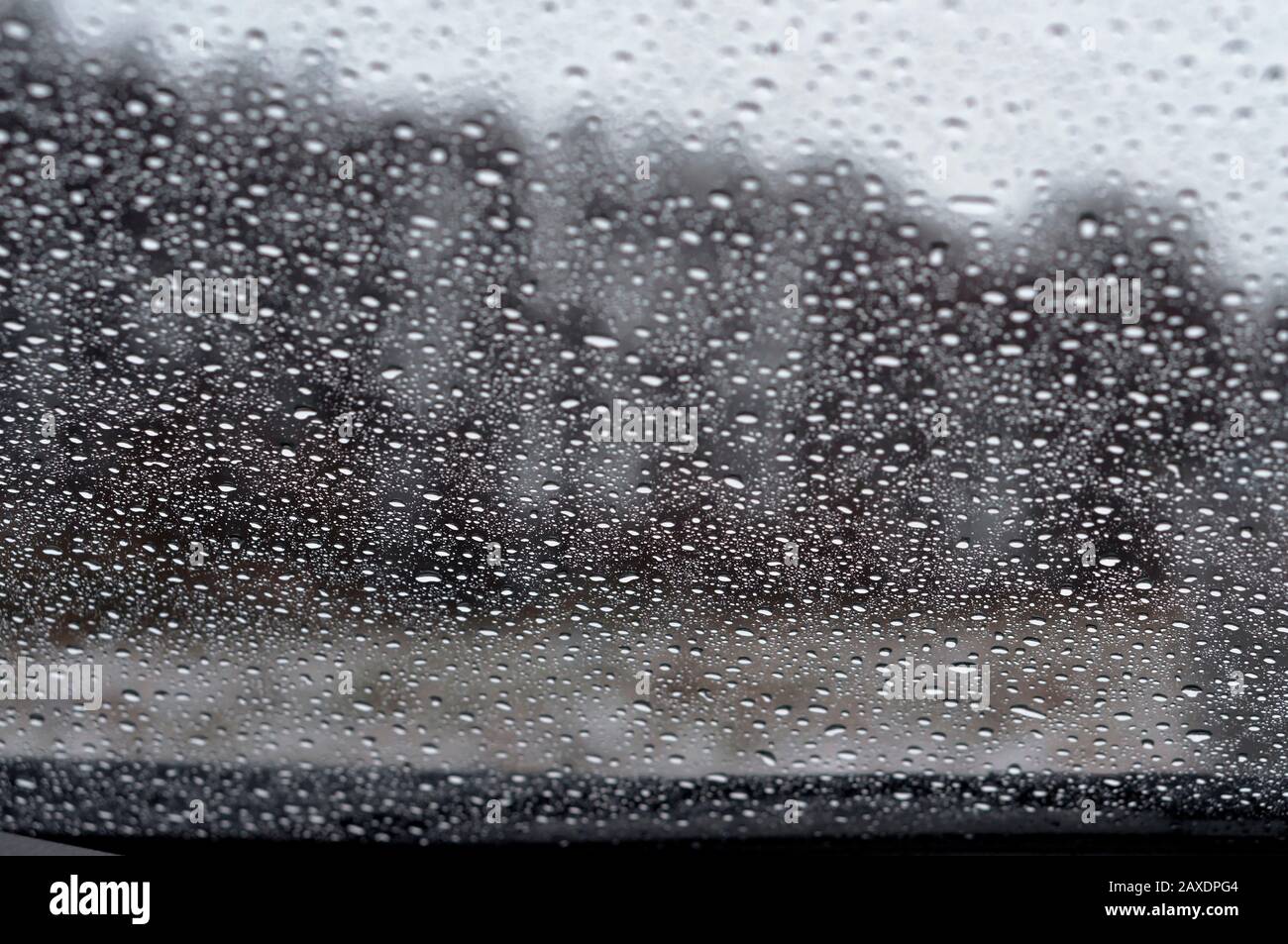water drops on the glass, wet transparent glass Stock Photo - Alamy