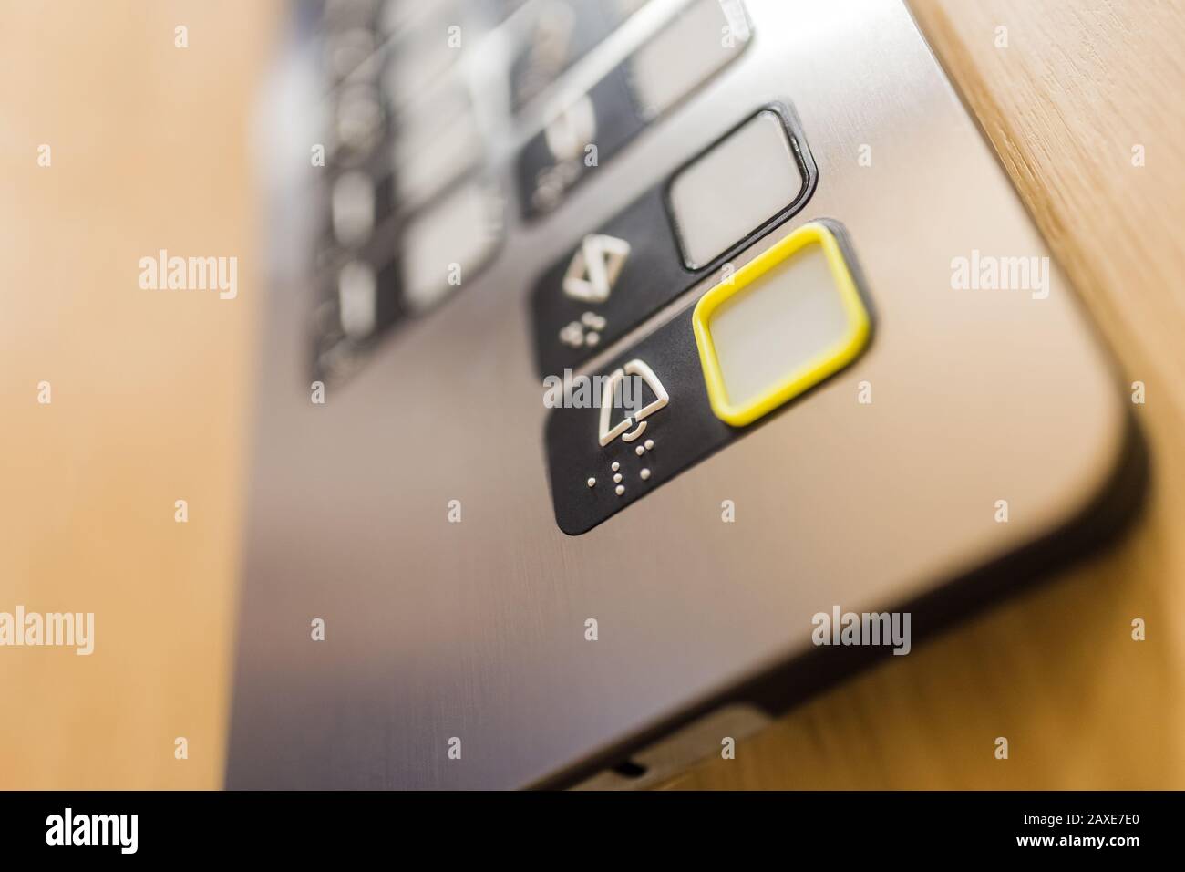 Elevator emergency button hi-res stock photography and images - Alamy