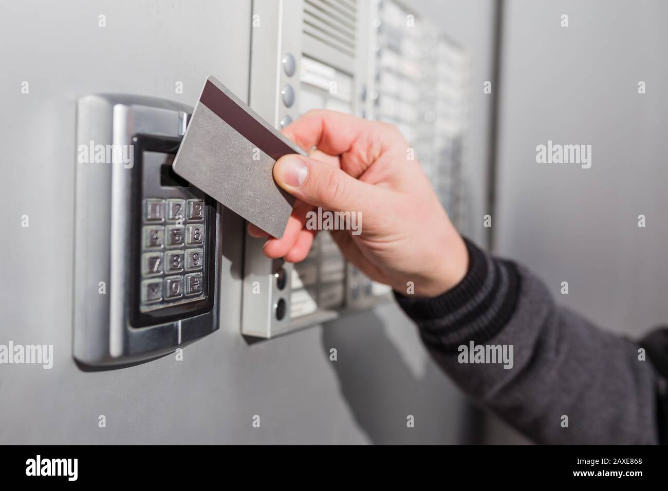 Home control panel door hi-res stock photography and images - Alamy