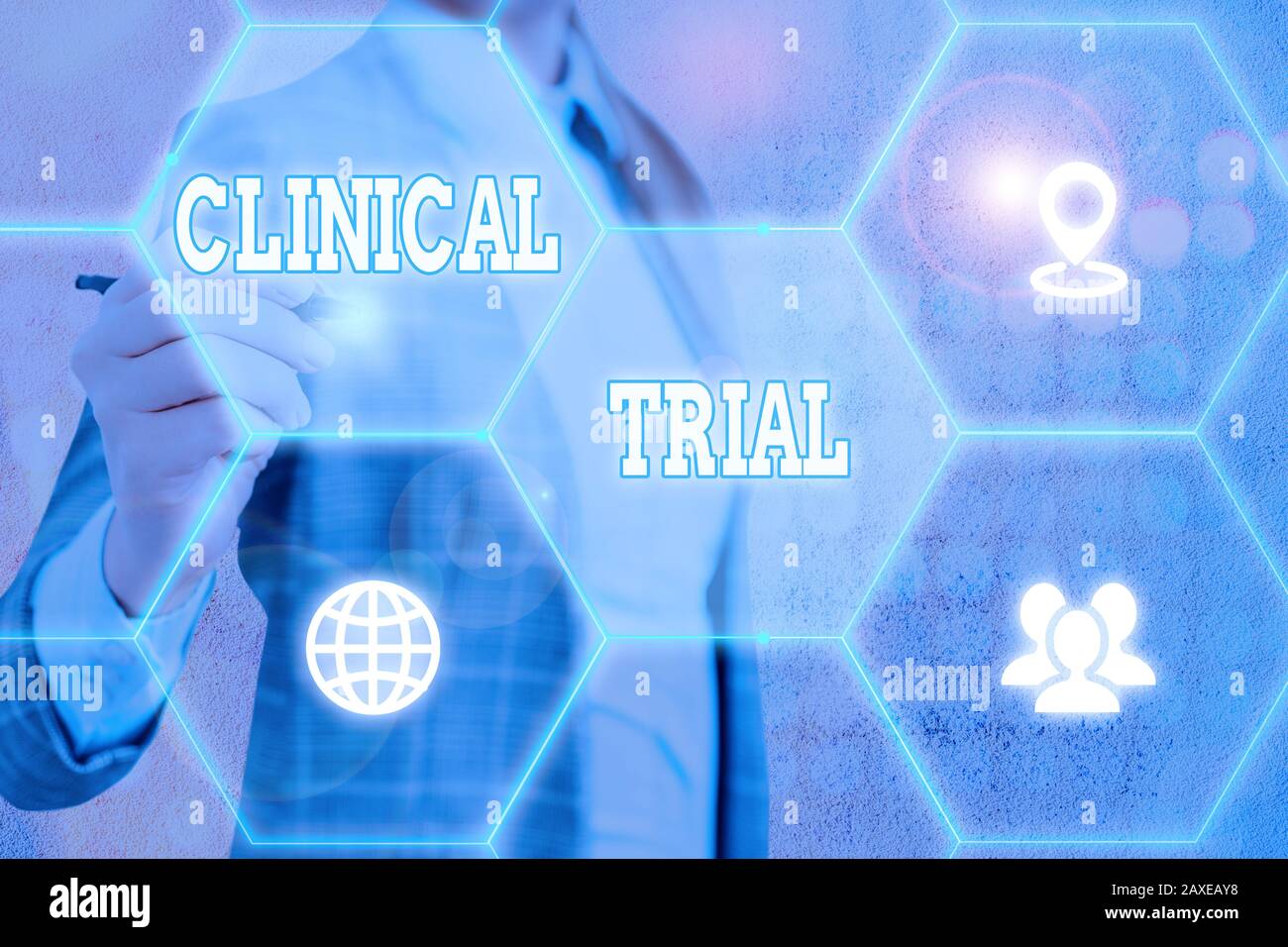 Conceptual hand writing showing Clinical Trial. Concept meaning trials ...